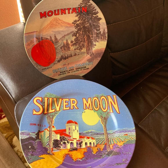 Oneida | Dining | Set Of 2 Vintage Oneida Plates | Poshmark